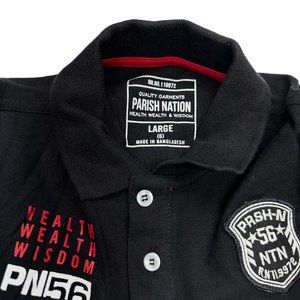 Parish Nation | Shirts & Tops | Parish Nation Color Block Polo 6l ...